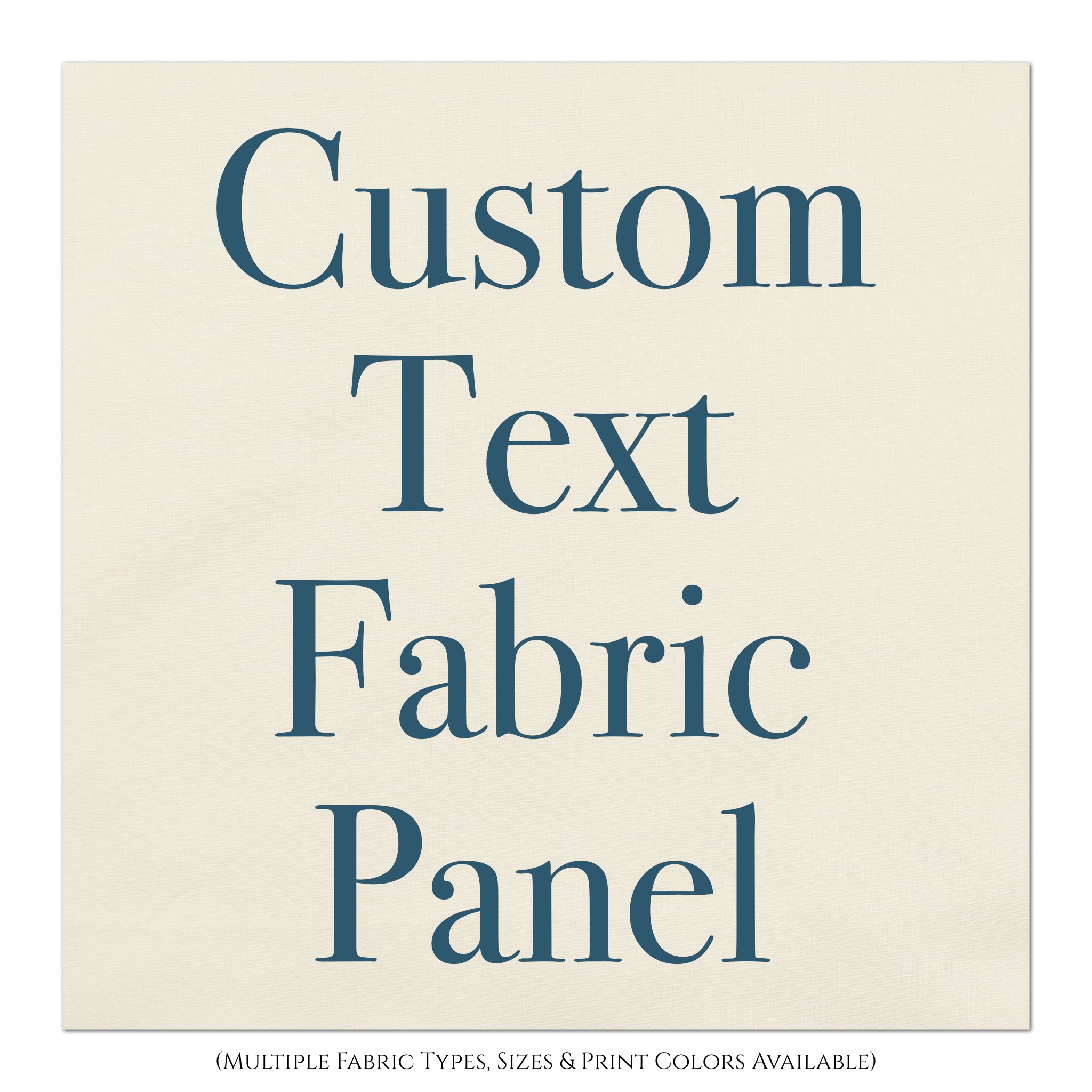 Custom Fabric - Panel, Labels, Memory Pillow, Quilt Labels for Quiltin ...